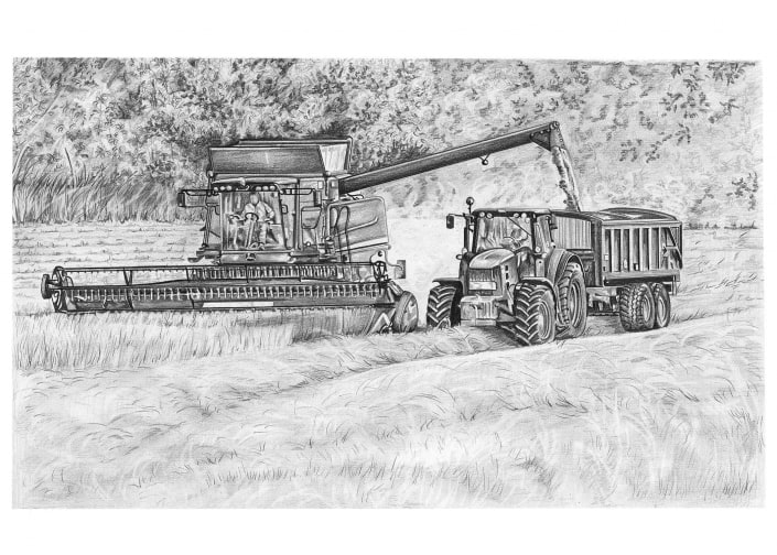 Other Vehicle Drawings by Angela of Pencil Sketch Portraits
