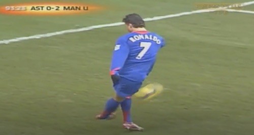 Cristiano Ronaldo's Behind the Leg Cross - Soccer Training Info