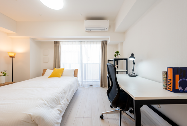 E-Housing Hmlet Shiba Park Short-Term Rental | Furnished 1K in 1-2-24, Shibadaimon, Minato-ku ...