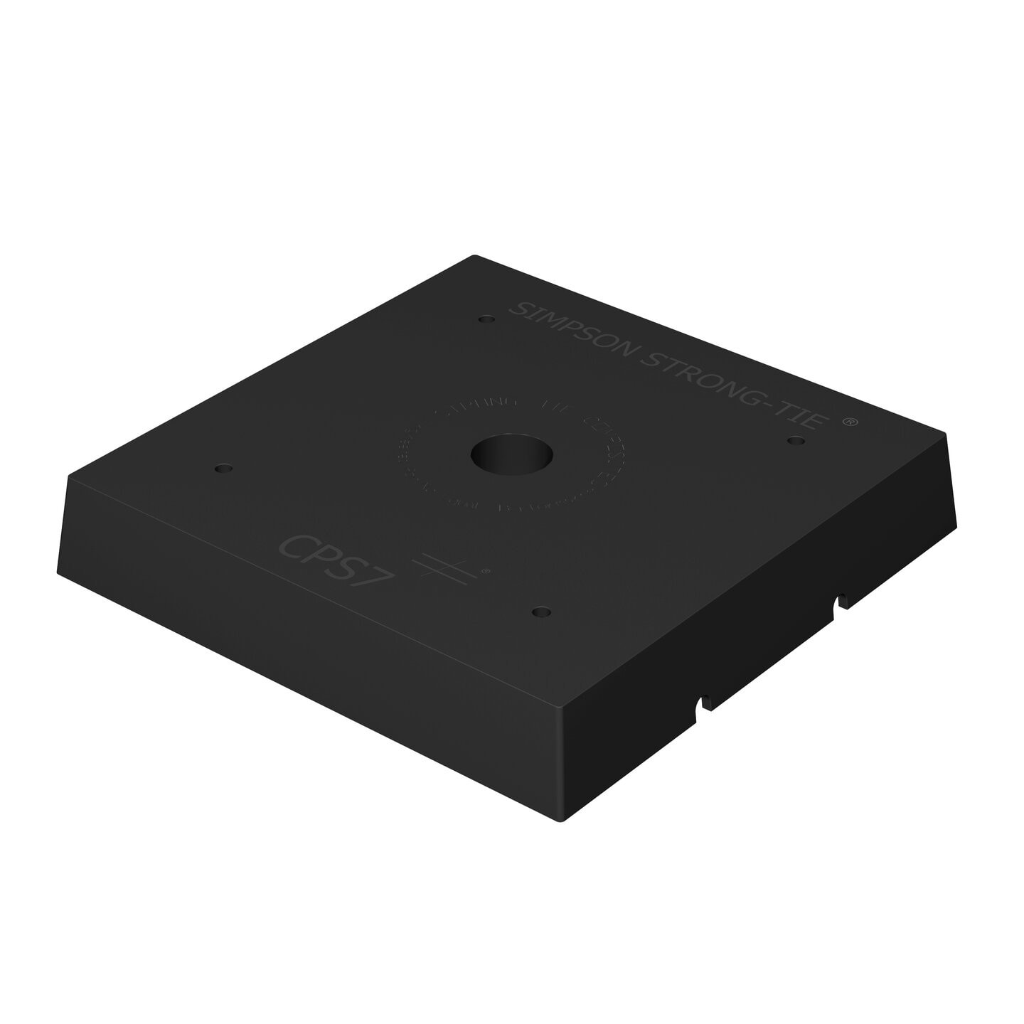 SIMPSON CPS6 6X6 COMPOSITE STAND OFF | Simpson Hangers | Hancock Lumber ...