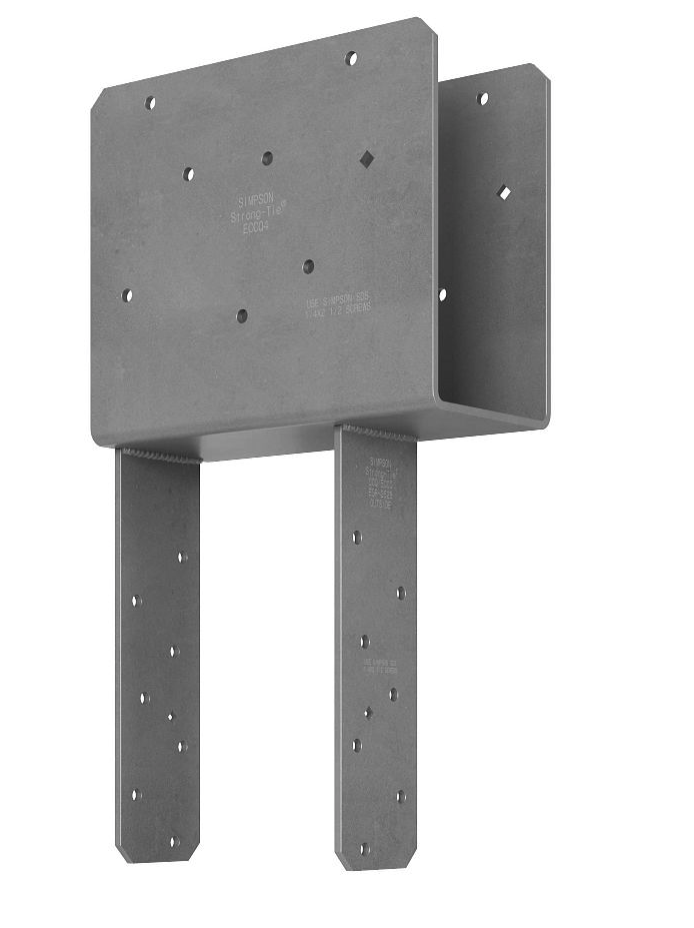 SIMPSON COLUMN CAP ECCQ46-SDS2.5 | Simpson for Engineered Lumber ...