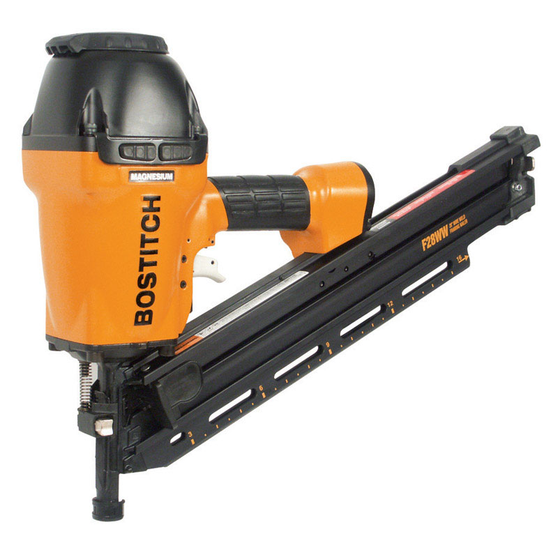 BOSTITCH PNEUMATIC FRAMING WIRE-COLLATED NAILER F28WW | Nail & Staple ...