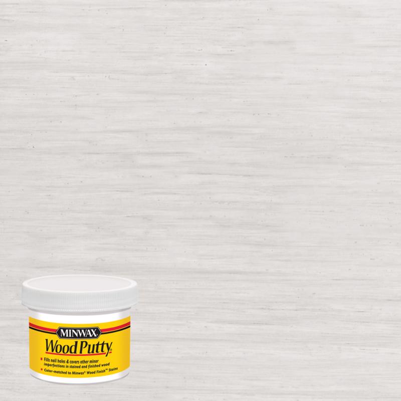 MINWAX WOOD PUTTY WHITE 900 3.75-OZ 13616000 | Wood Filler | Hancock ...