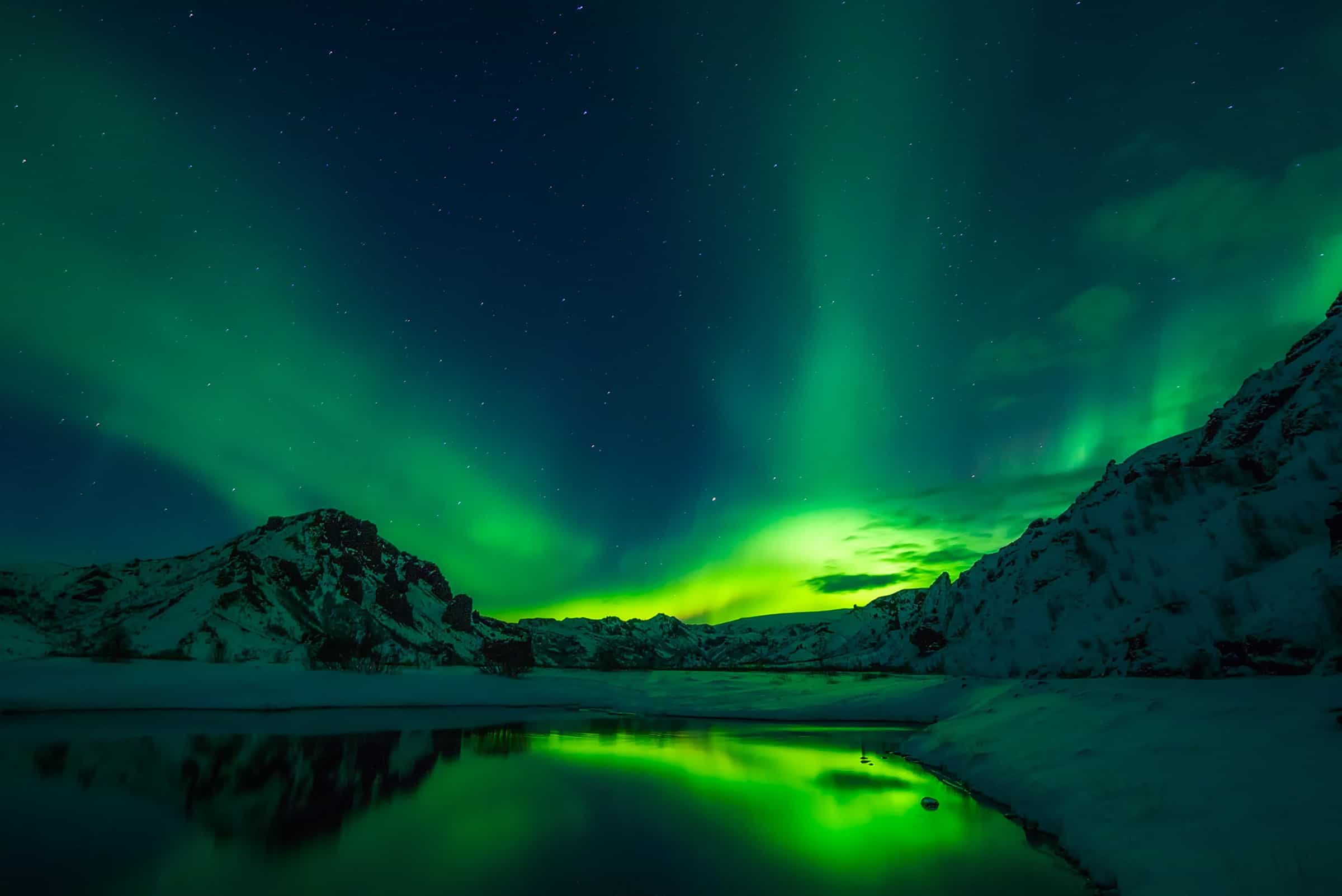 Noorderlicht Aurora Borealis In Ijsland Reisvormen