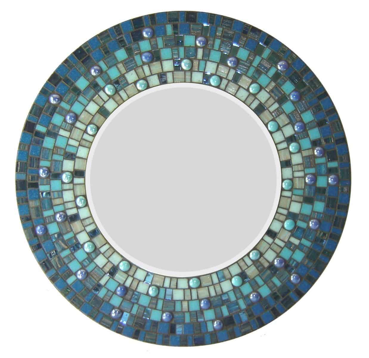 15 Ideas of Round Mosaic Wall Mirror | Mirror Ideas