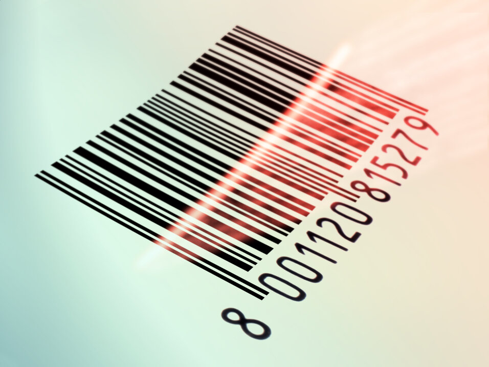 do barcodes need a white background