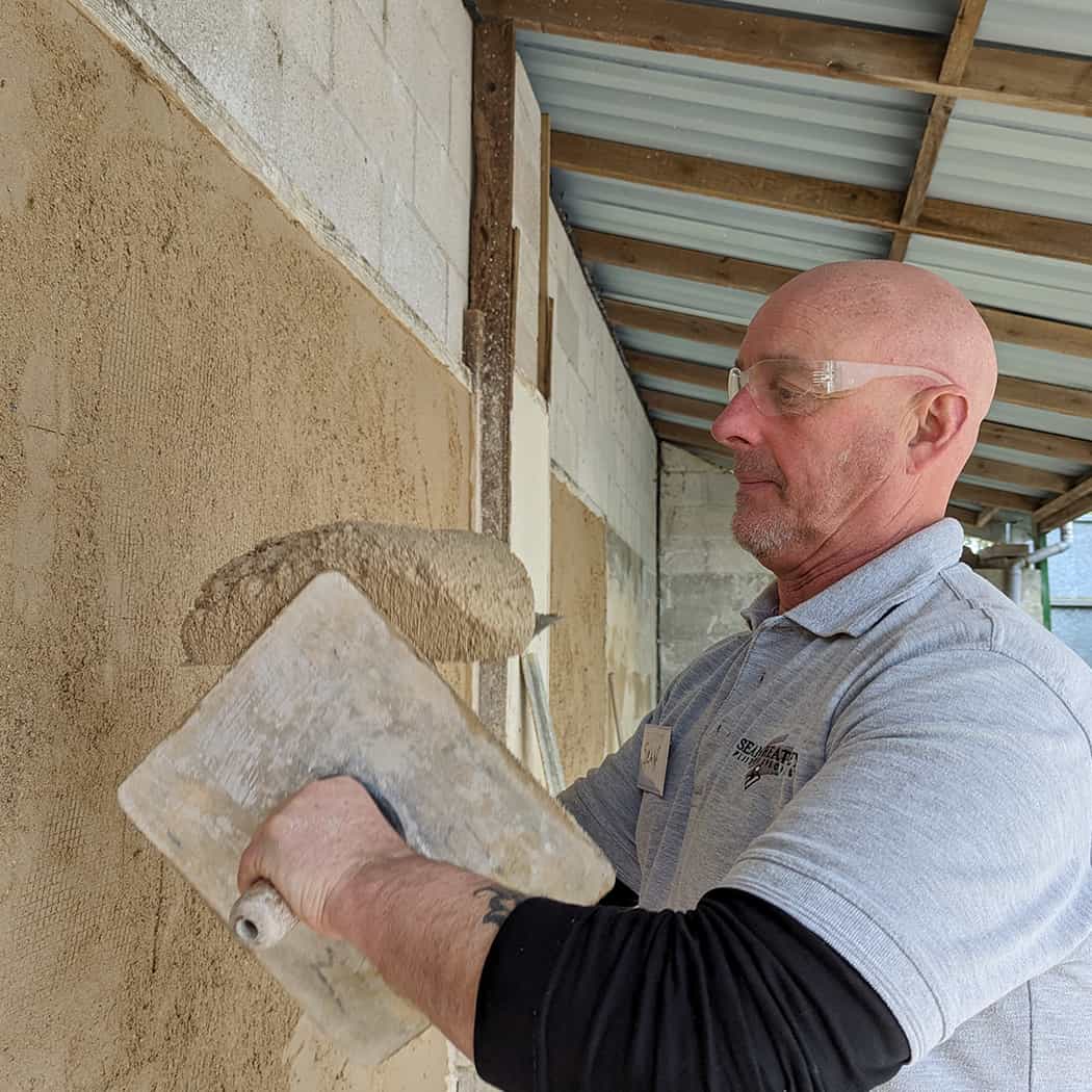 Lime Rendering & Plastering Course | Cornish Lime