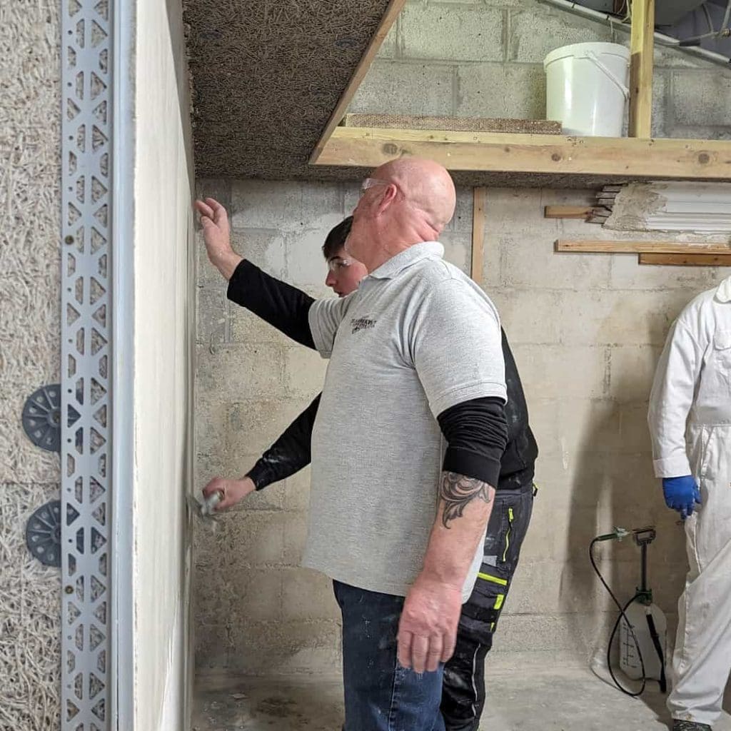 Lime Rendering & Plastering Course | Cornish Lime