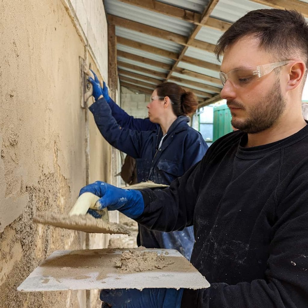 Lime Rendering & Plastering Course | Cornish Lime