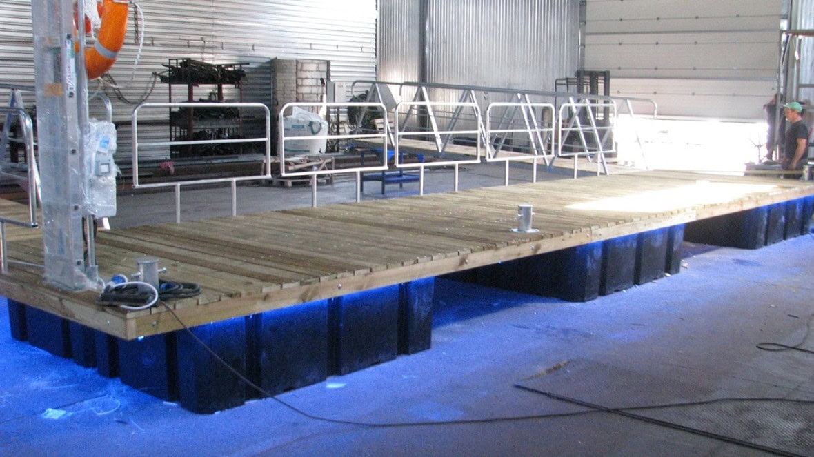 Kunststof Drijvers | Ponton Drijvers | Drijvers Voor Vlot | Houseboat ...