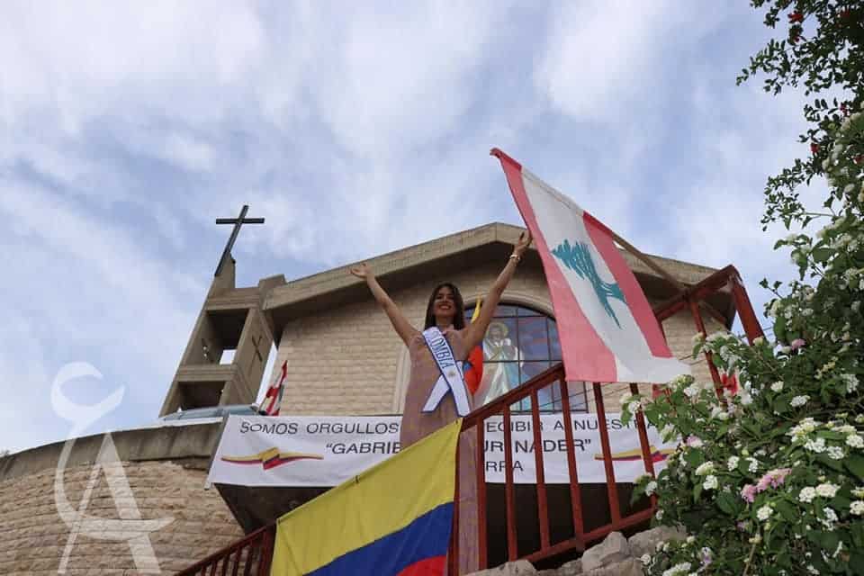 Miss Colombia in Chartoun