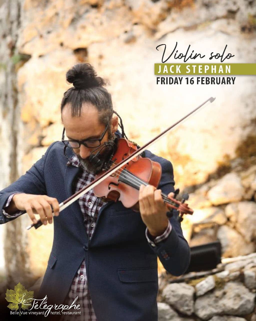 Violin Solo - Jack Stephan - Le Telegraphe - Belle-Vue Winery - Bhamdoun