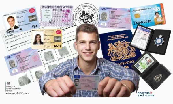 Apostille for UK Photo ID Cards [Same-Day Service]