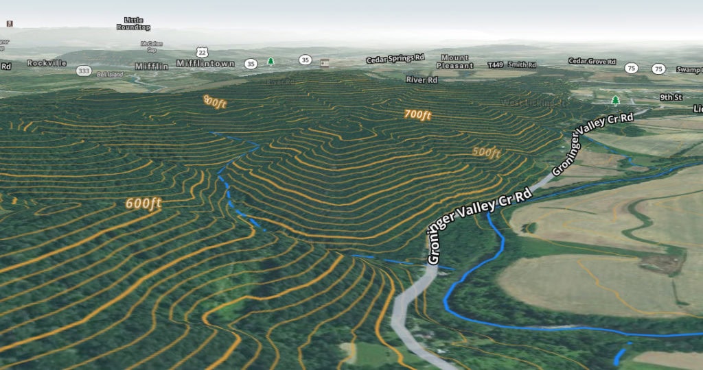 How to Read Topographic Maps for Deer Hunting