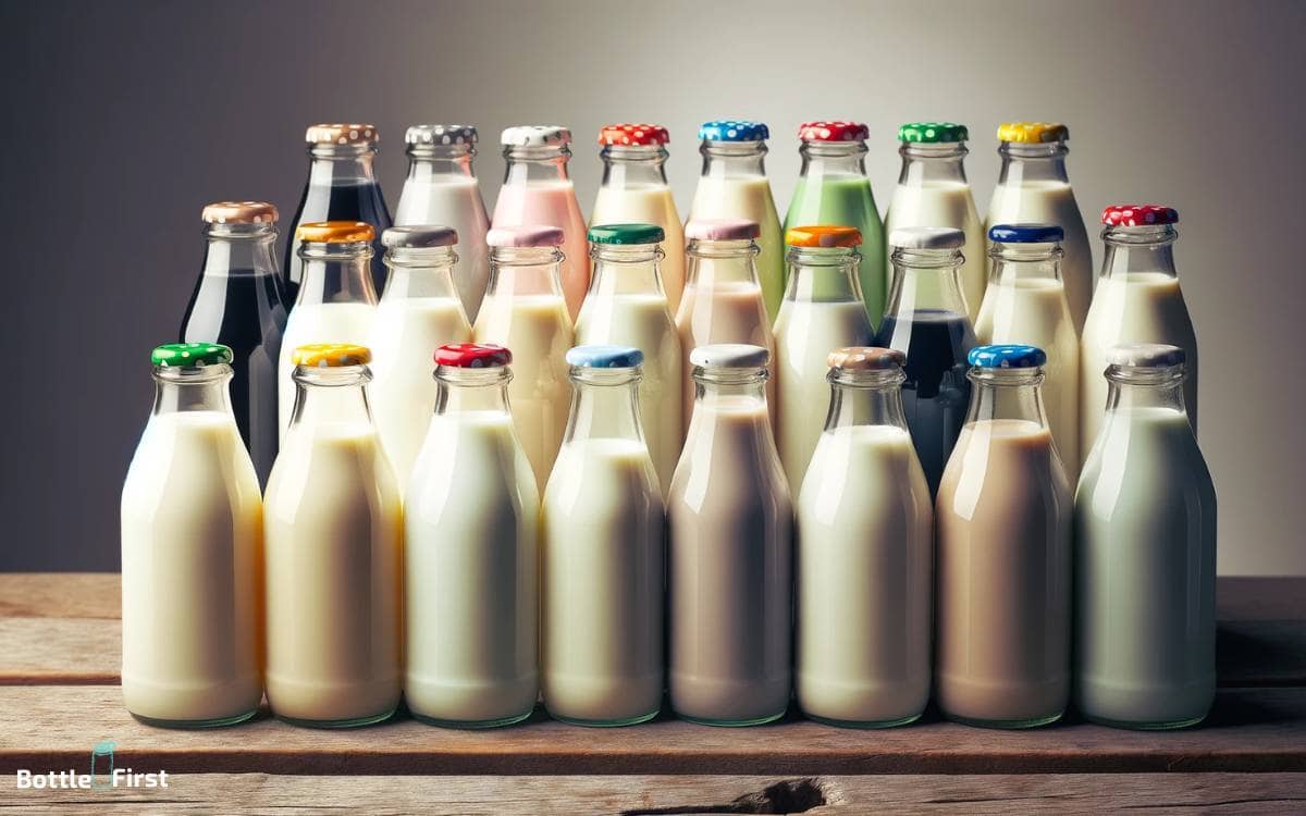 Glass Milk Bottle Top Colours Uk : Explained!