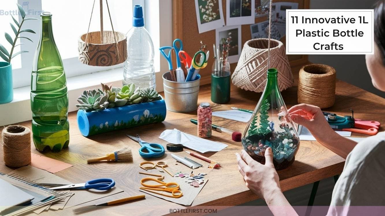 11 Innovative 1L Plastic Bottle Crafts For Upcycling Enthusiasts