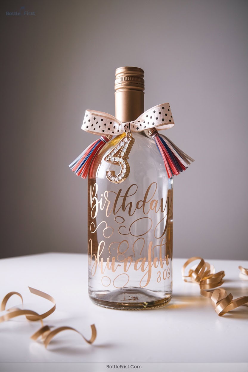 11 Festive Alcohol Bottle Crafts For Birthday Celebrations