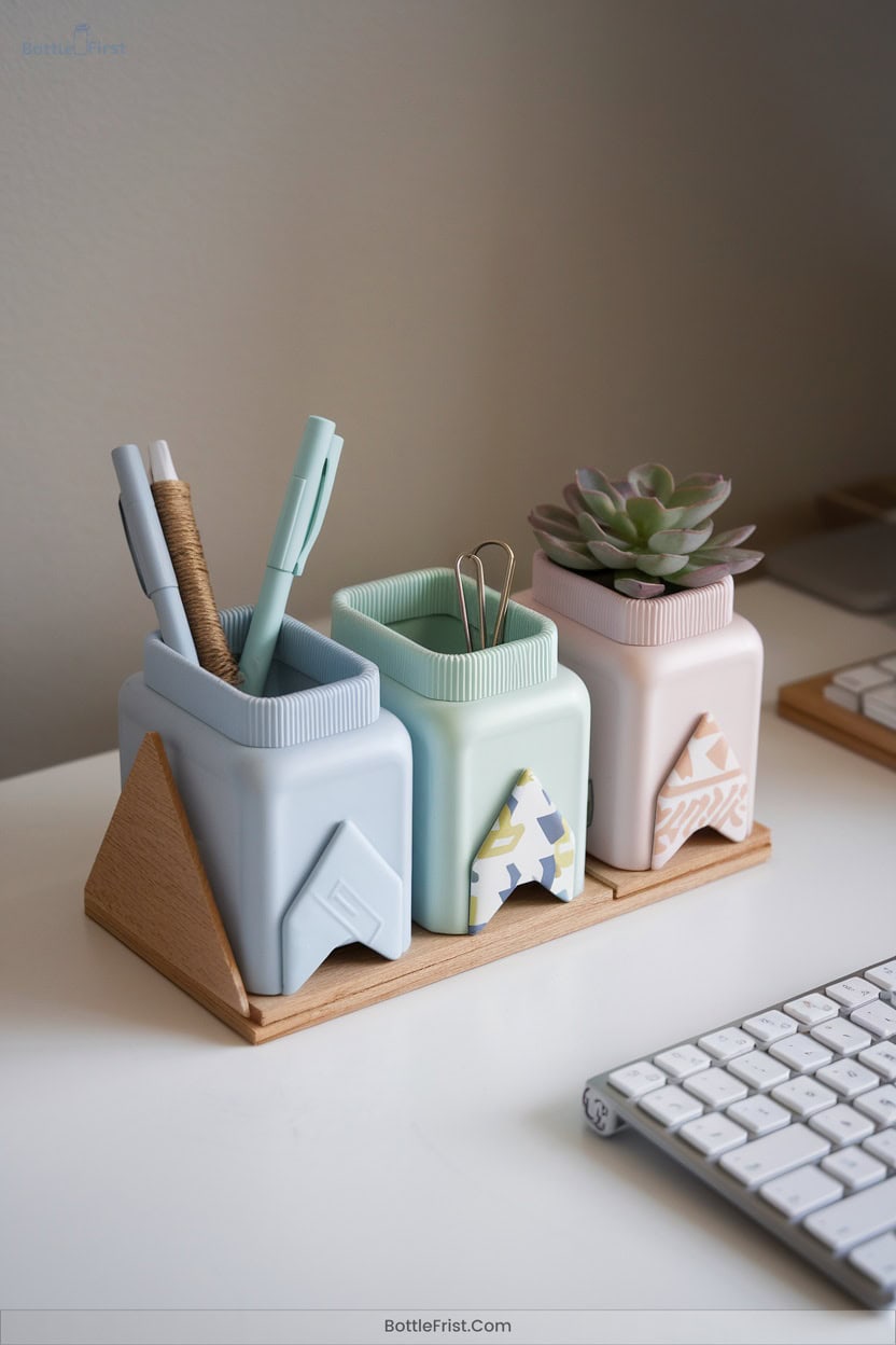 14 Adorable Small Plastic Bottle Crafts For Tiny Spaces