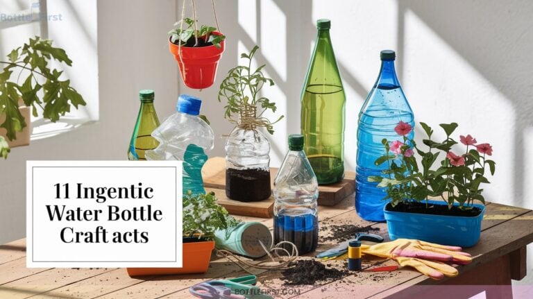 17 Sustainable Recycled Water Bottle Crafts Anyone Can Make