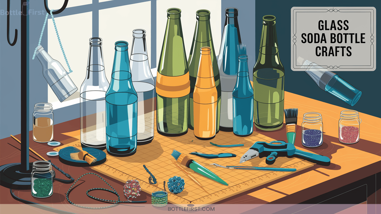 15 Fizz-Worthy Glass Soda Bottle Crafts For Effervescent DIY Projects