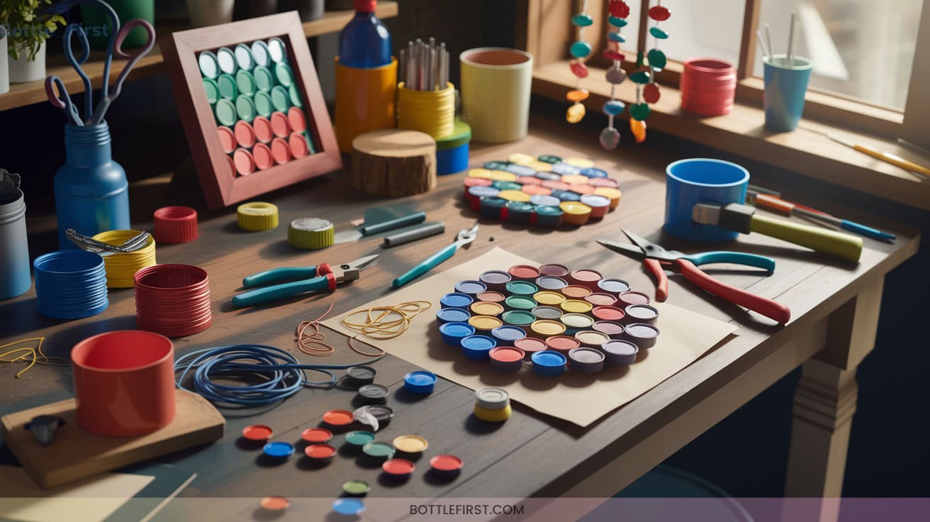 30 Easy Bottle Cap Crafts Anyone Can Make