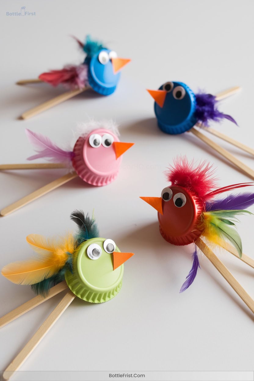 20 Fun Bottle Cap Crafts For Kids To Spark Creativity