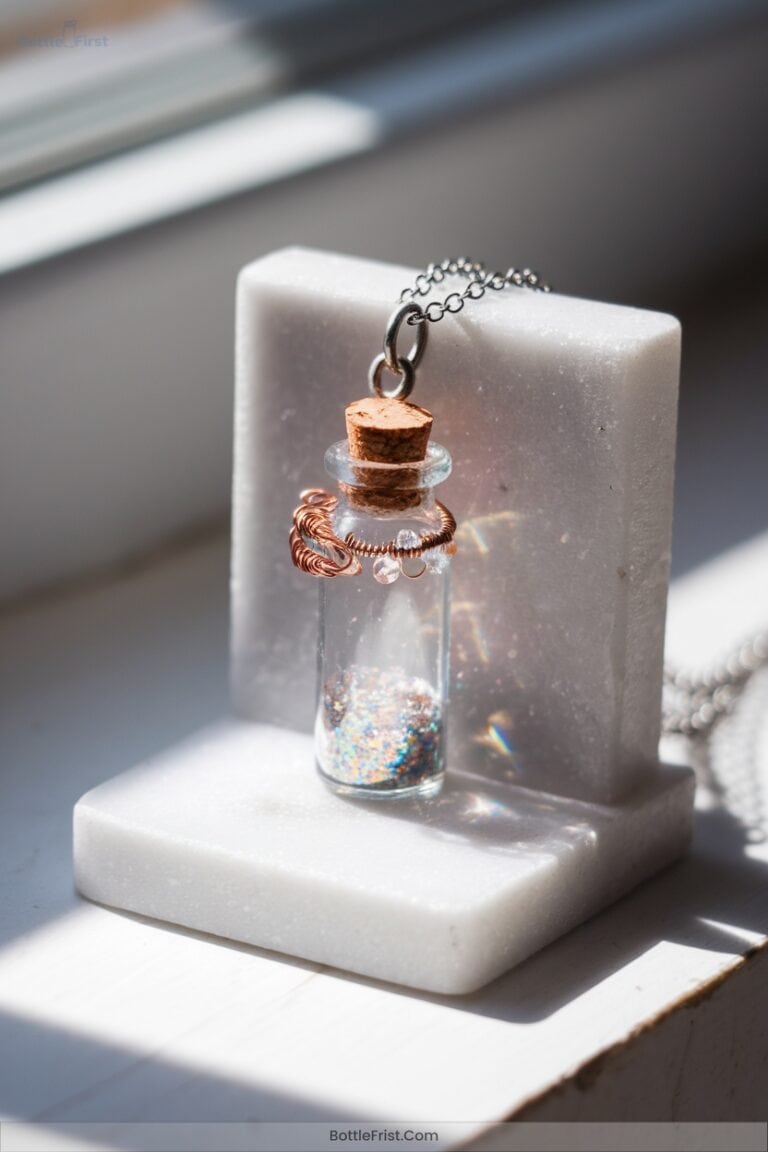 15 Innovative Tiny Bottle Crafts: DIY Glass Vial Projects For Crafters