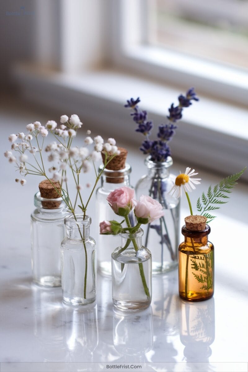 16 Adorable Tiny Bottle Crafts DIY Projects For Miniature Lovers