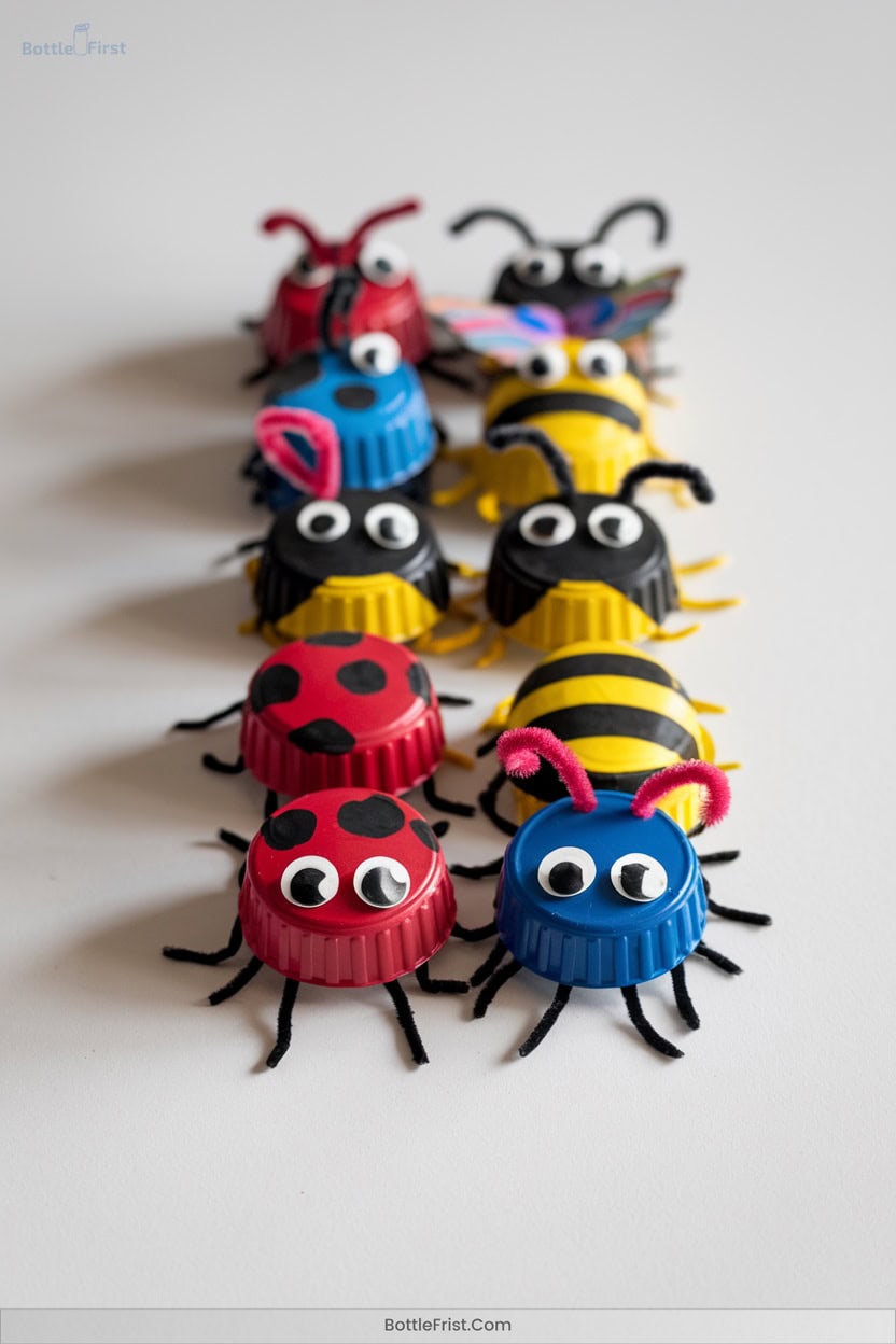 20 Fun Bottle Cap Crafts For Kids To Spark Creativity