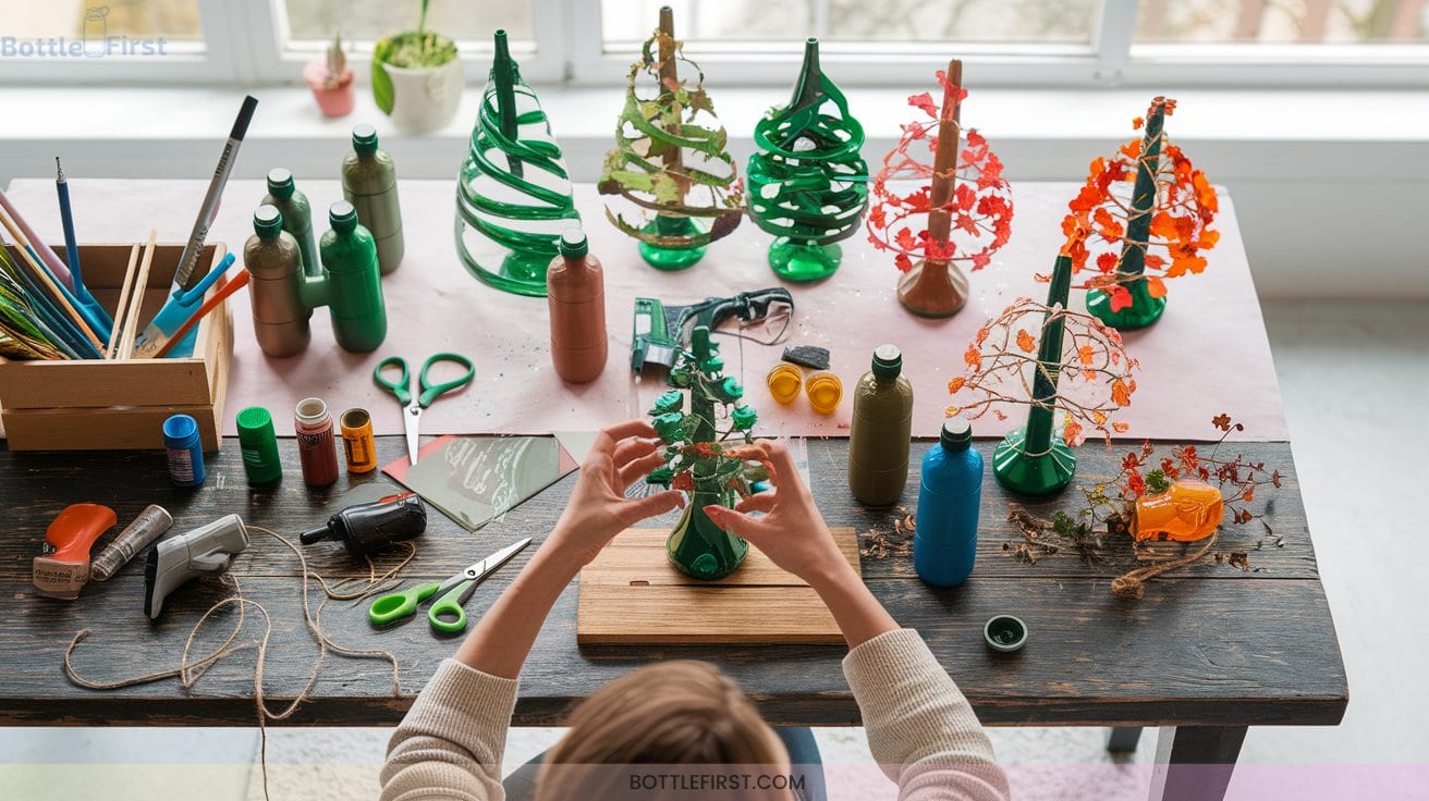 15 Eco-Friendly Plastic Bottle Tree Crafts For Every Season