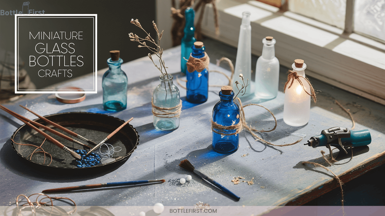 10 Tiny Treasures: Miniature Glass Bottle Crafts For Delightful Displays