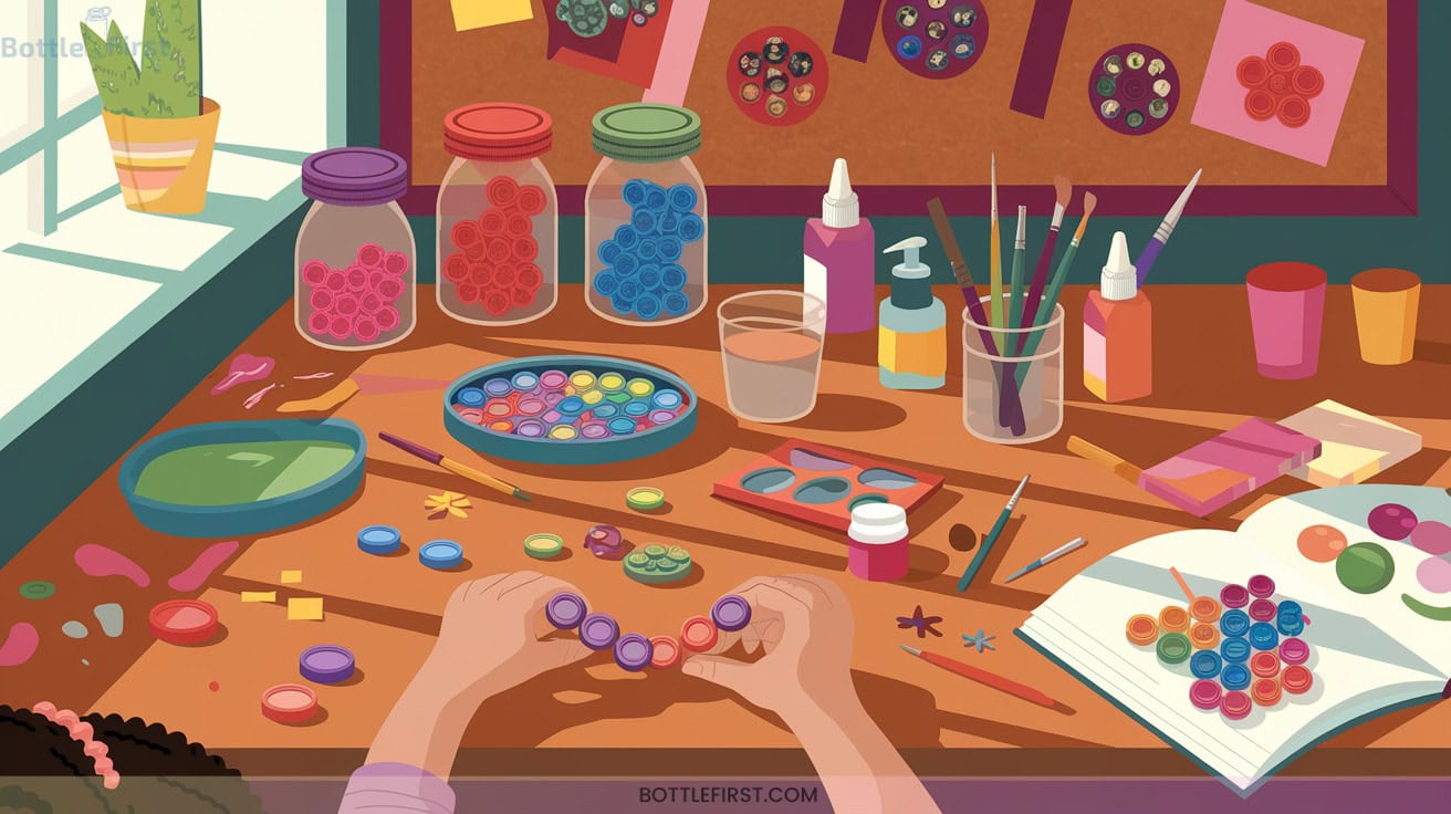 20 Fun Bottle Cap Crafts For Kids To Spark Creativity