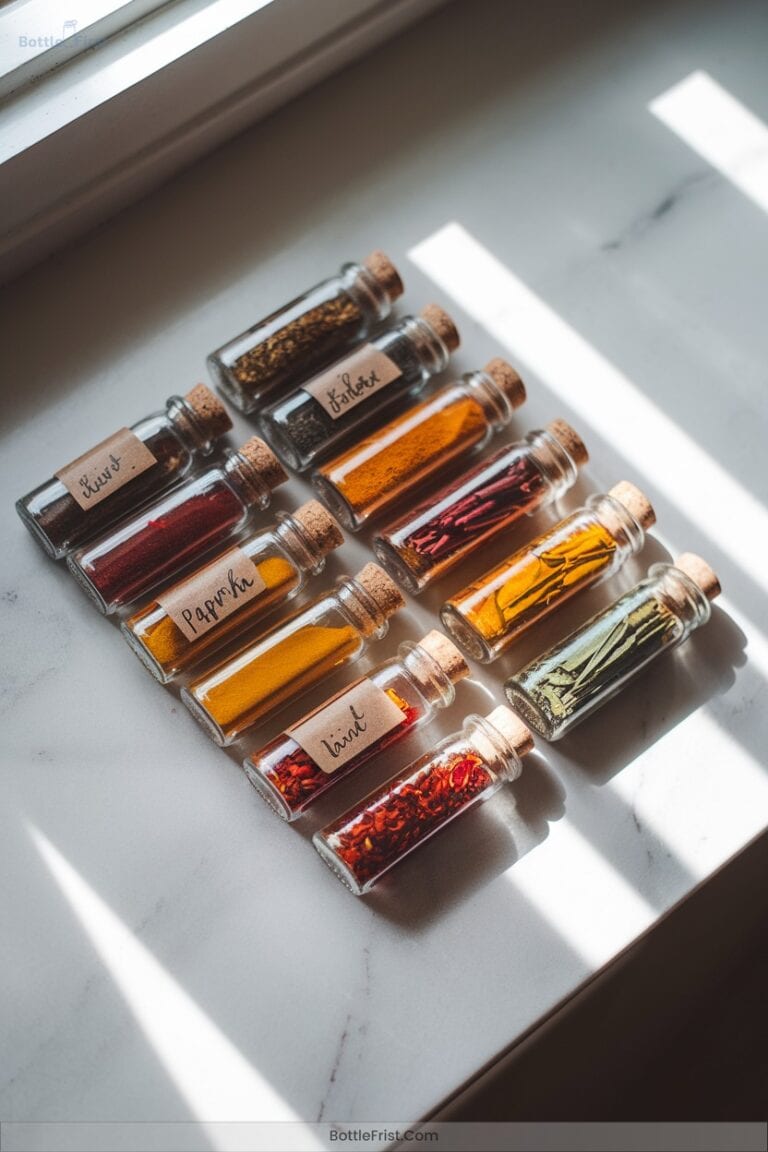 15 Innovative Tiny Bottle Crafts: DIY Glass Vial Projects For Crafters