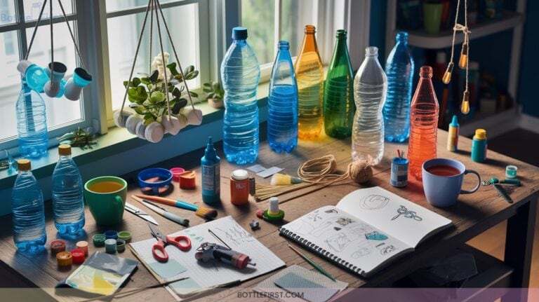 17 Sustainable Recycled Water Bottle Crafts Anyone Can Make