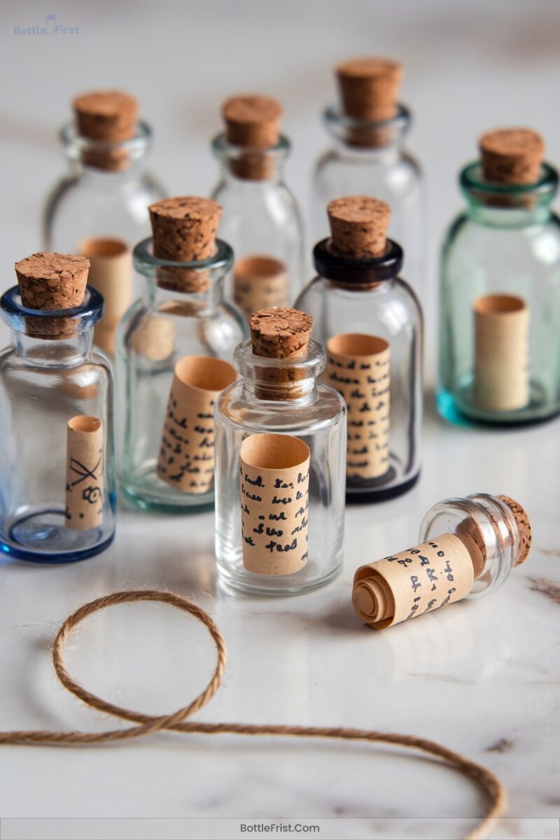 16 Adorable Tiny Bottle Crafts DIY Projects For Miniature Lovers
