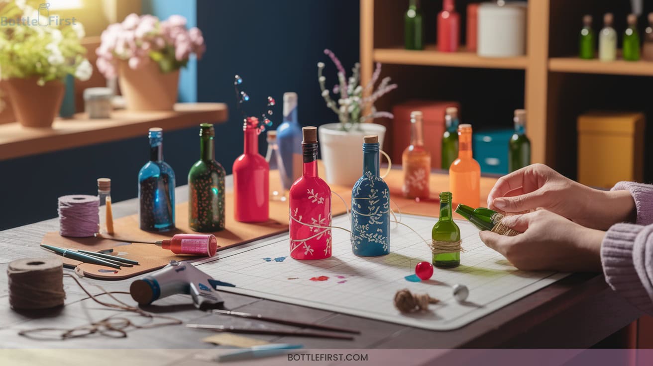 15 Stunning Alcohol Bottle Crafts To Upcycle Your Empties