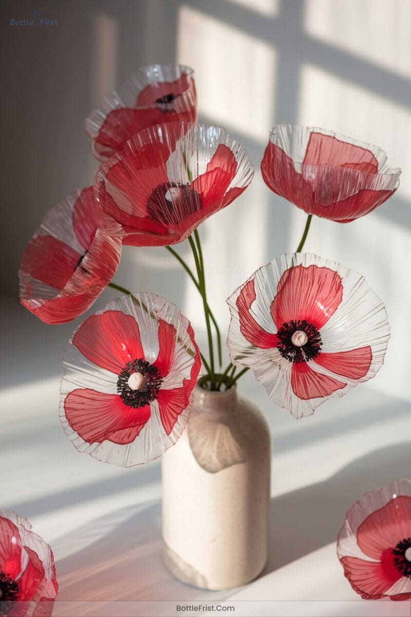 25 Blooming Beautiful Plastic Bottle Flower Crafts