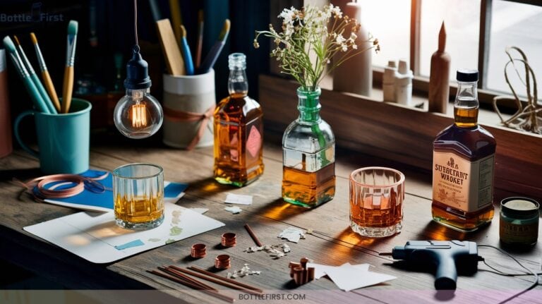 18 Spirited Whiskey Bottle Crafts: DIY Projects To Raise A Glass To