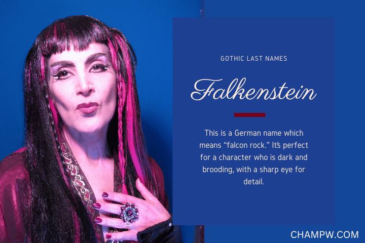 250+ Gothic Last Names That Are Surprisingly Crazy