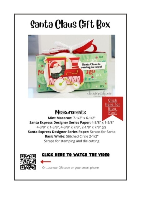Santa Claus Gift Box