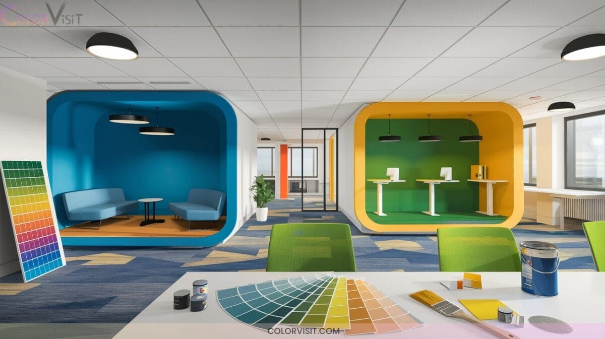 14 Productive Office Color Ideas To Boost Workplace Efficiency