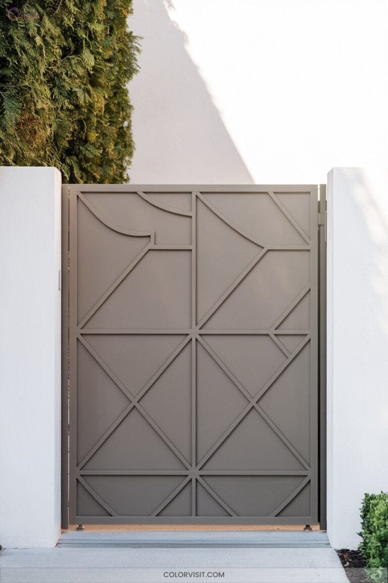 14 Bold Gate Paint Color Ideas To Enhance Your Property