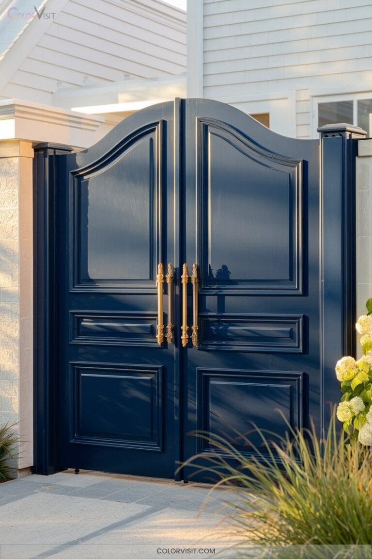 14 Bold Gate Paint Color Ideas To Enhance Your Property