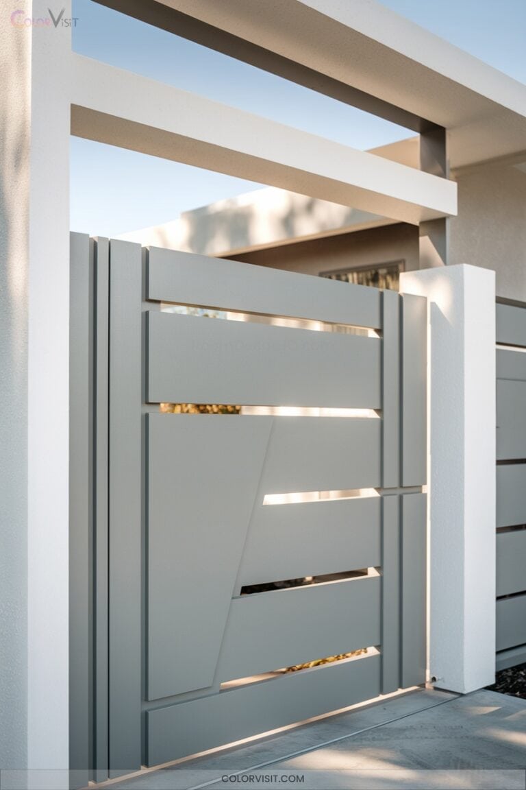 14 Bold Gate Paint Color Ideas To Enhance Your Property