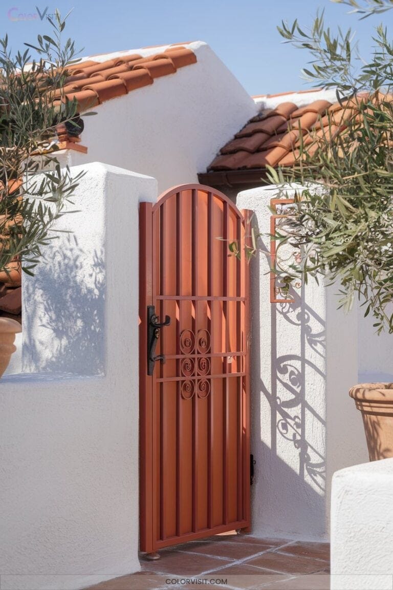 14 Bold Gate Paint Color Ideas To Enhance Your Property