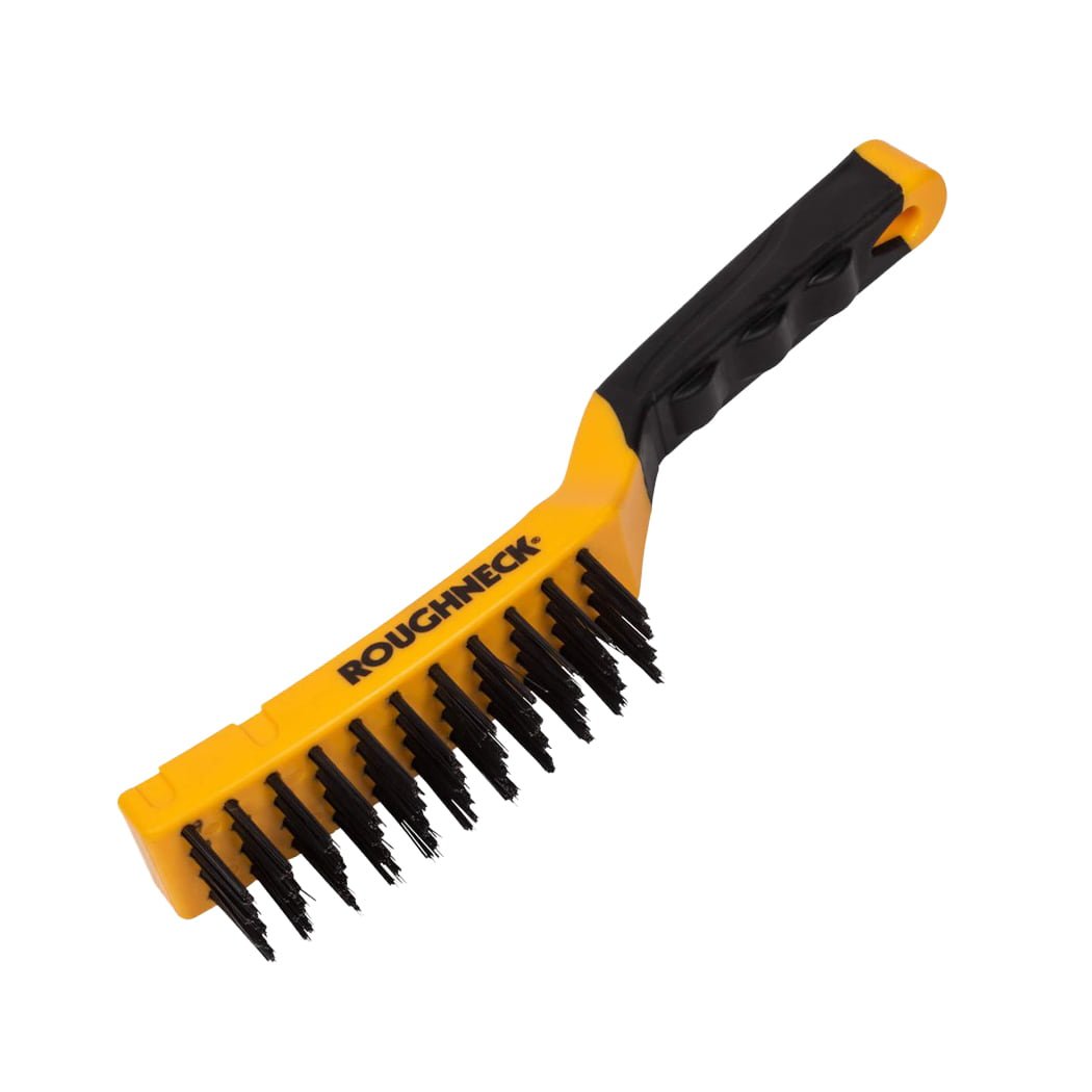 Roughneck Ultra Slim 3 Piece Wire Brush Set | Cornish Lime