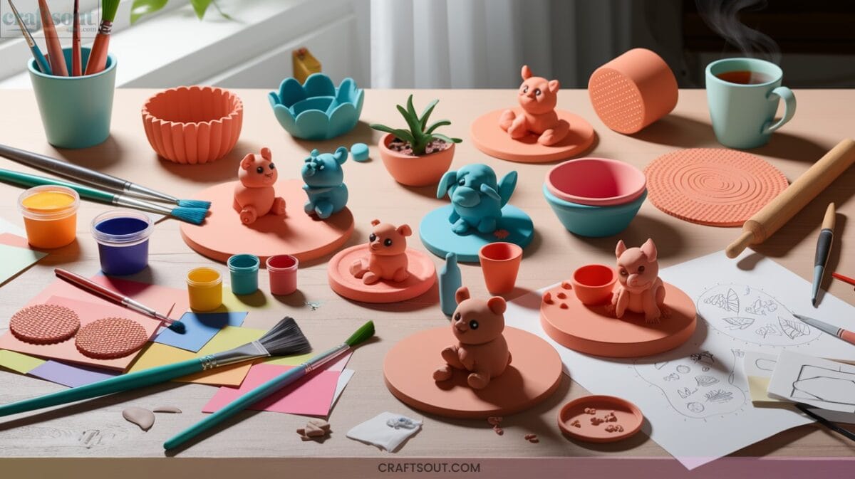 18 Fun DIY Modeling Clay Crafts For All Skill Levels