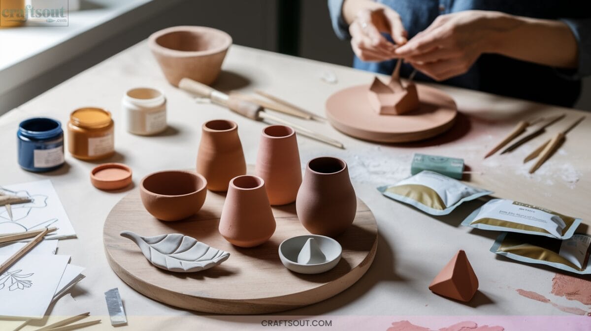 12 Aesthetic Clay Crafts Air Dry Projects For Trendy Decor