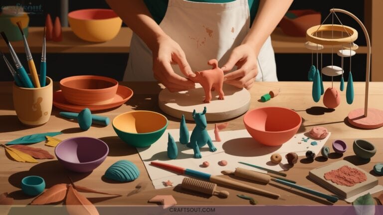 10 Innovative Clay Crafts On Canvas To Create Dimensional Art