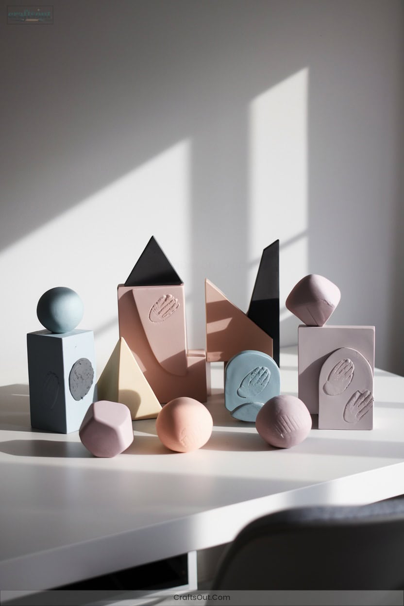 11 Impressive Clay Crafts Air Dry Sculptures & Statues To Create Now